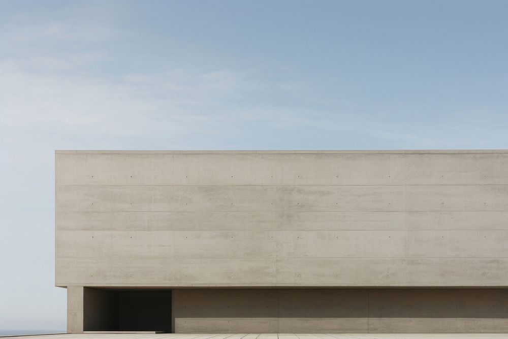 Modern concrete building architecture construction | Premium Photo ...