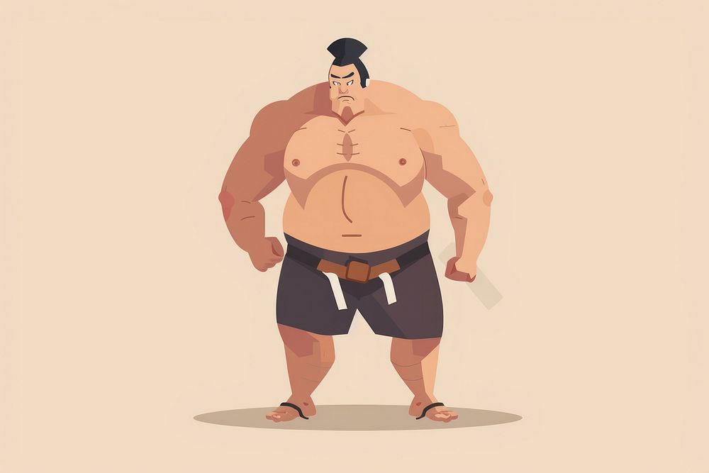 Sumo wrestling clothing apparel. | Free Photo Illustration - rawpixel