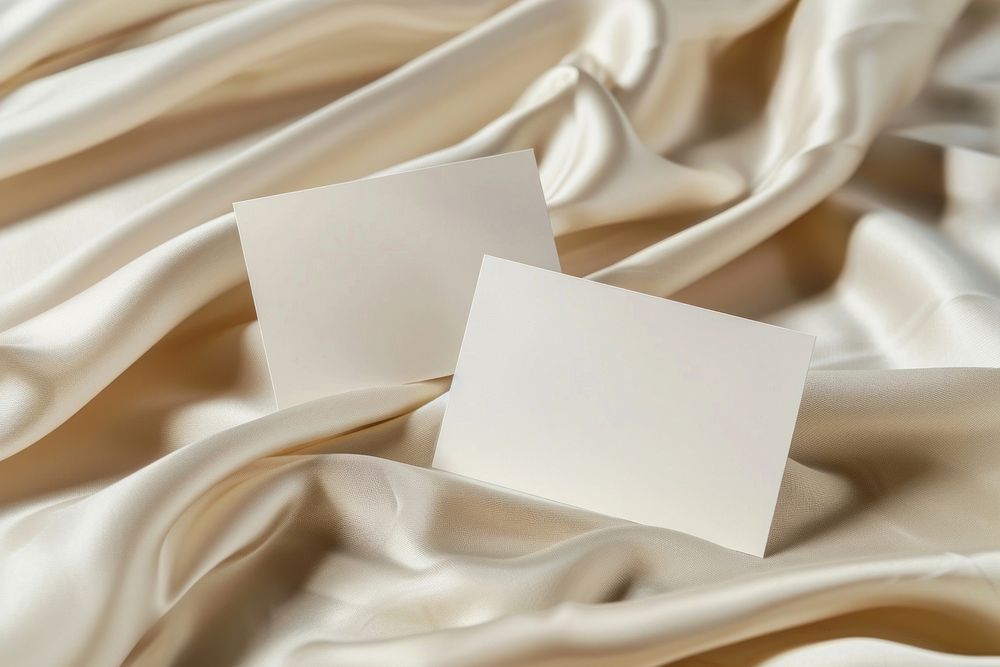Business cards mockup silk paper | Free Photo - rawpixel