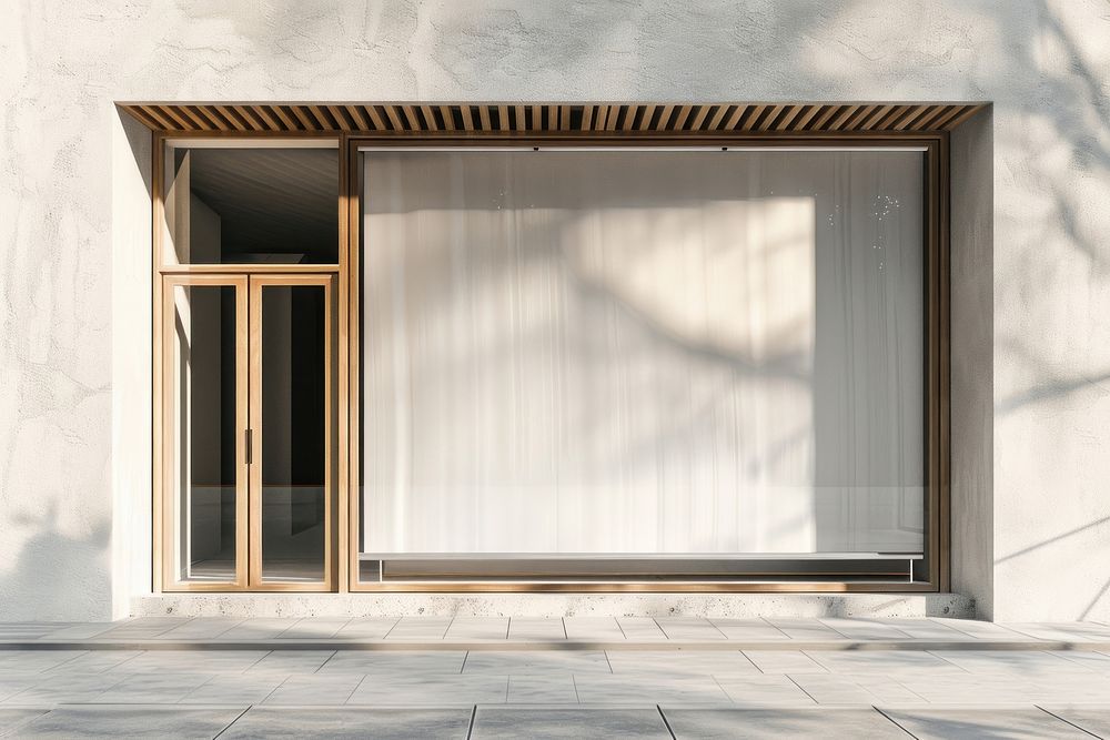 Empty glass window indoors gate | Free Photo - rawpixel