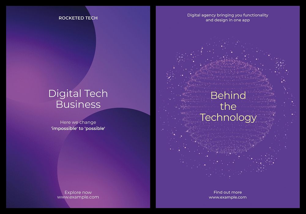 Technology poster vector template | Premium Vector - rawpixel