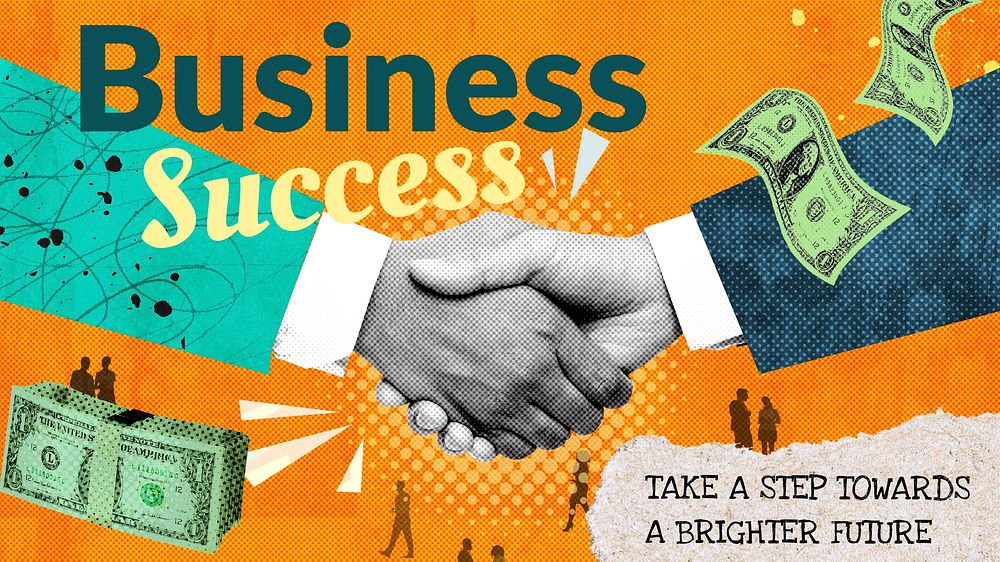 Business success Facebook cover template | Free Photo - rawpixel