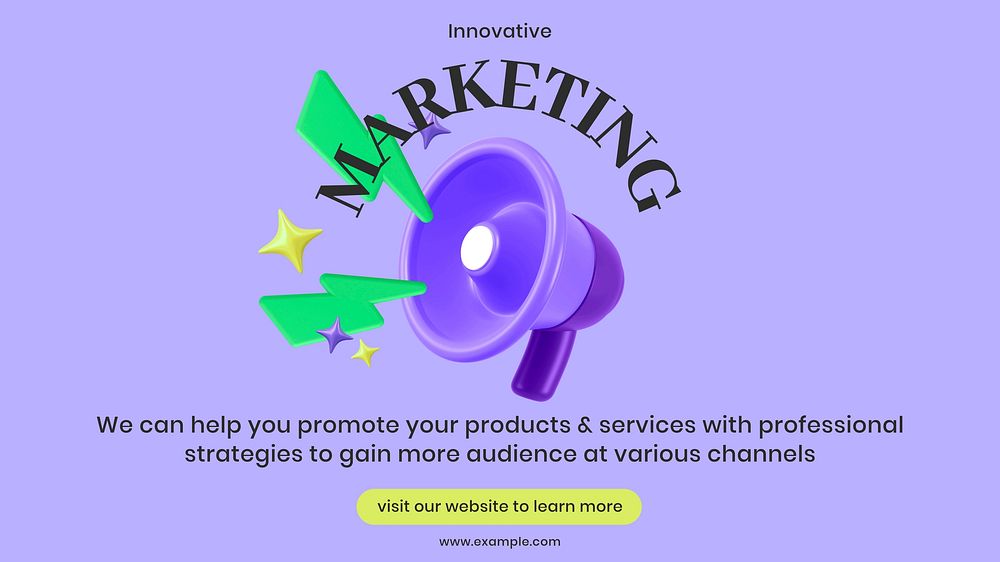 Digital marketing blog banner template | Free Photo - rawpixel