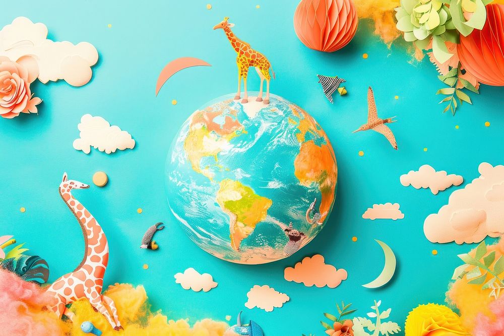 Earth globe animal astronomy universe. | Free Photo - rawpixel