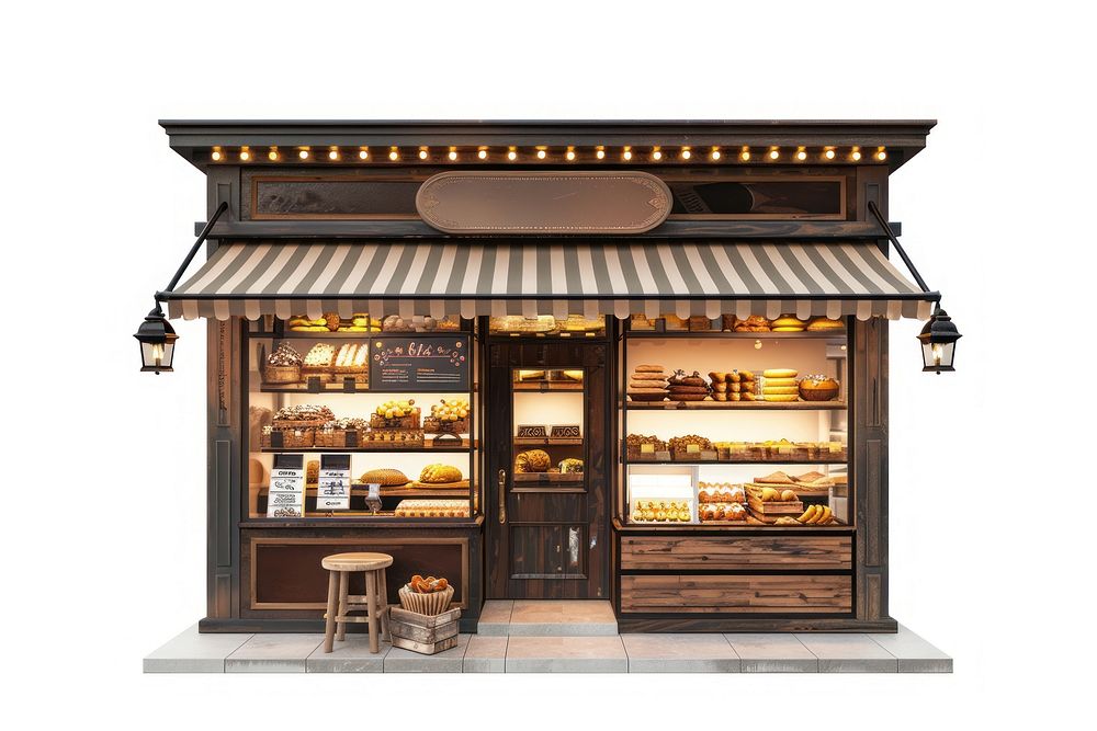 Charming bakery storefront with pastries | Free Photo - rawpixel
