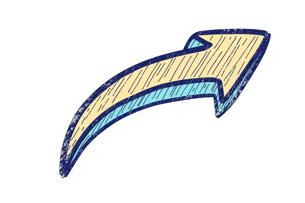 Curve arrow icon transportation aircraft | Free Photo Illustration ...