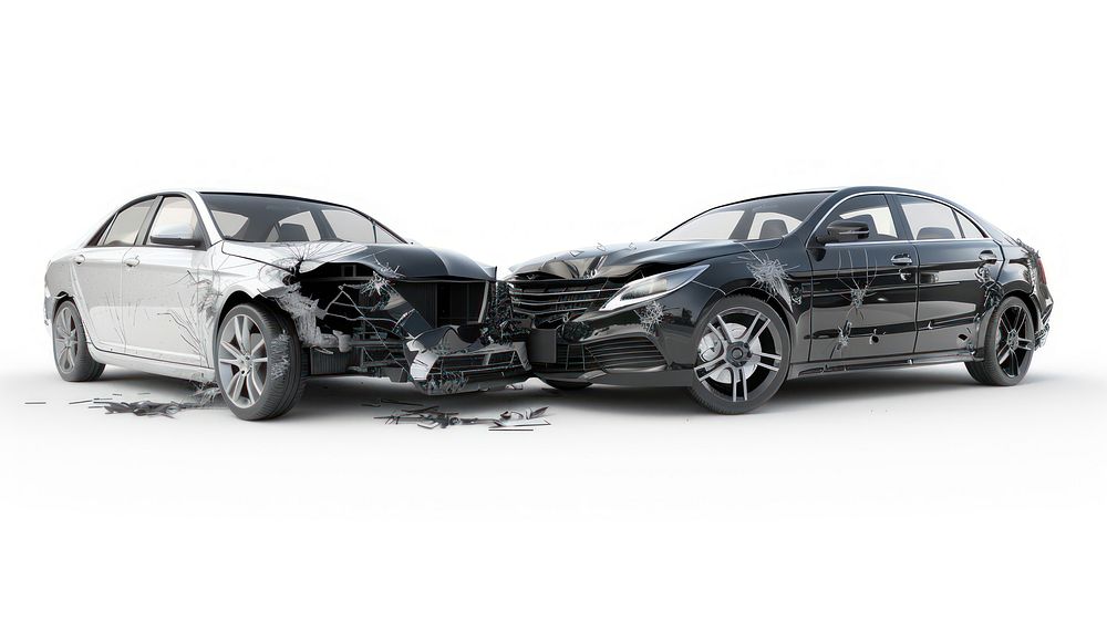 Two cars damaged collision impact | Free Photo - rawpixel