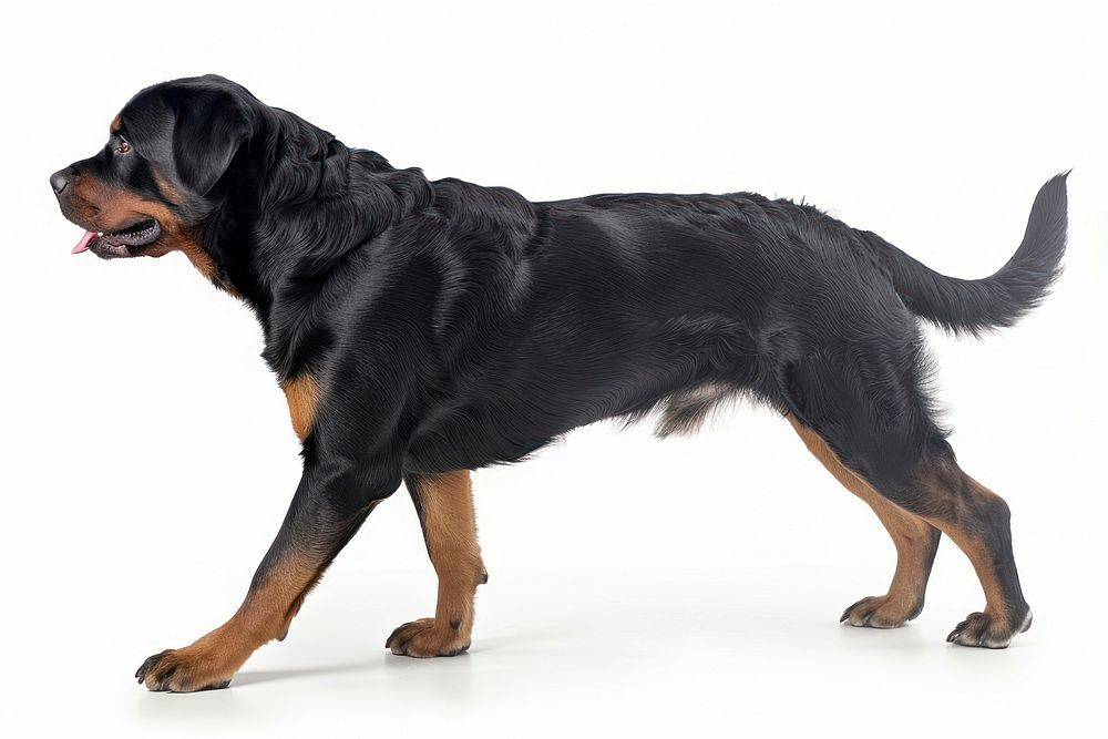 Rottweiler dog walking side view | Free Photo - rawpixel