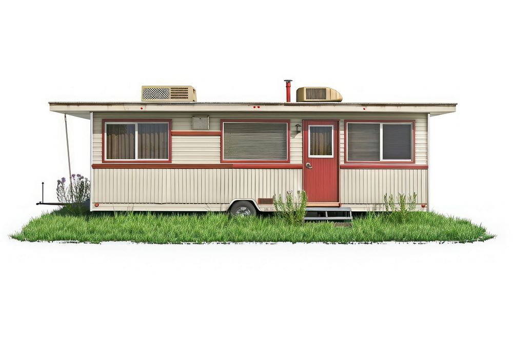 Vintage mobile home exterior | Free Photo - rawpixel