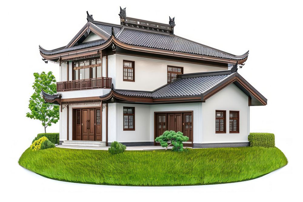 Traditional Asian architectural house | Free Photo - rawpixel