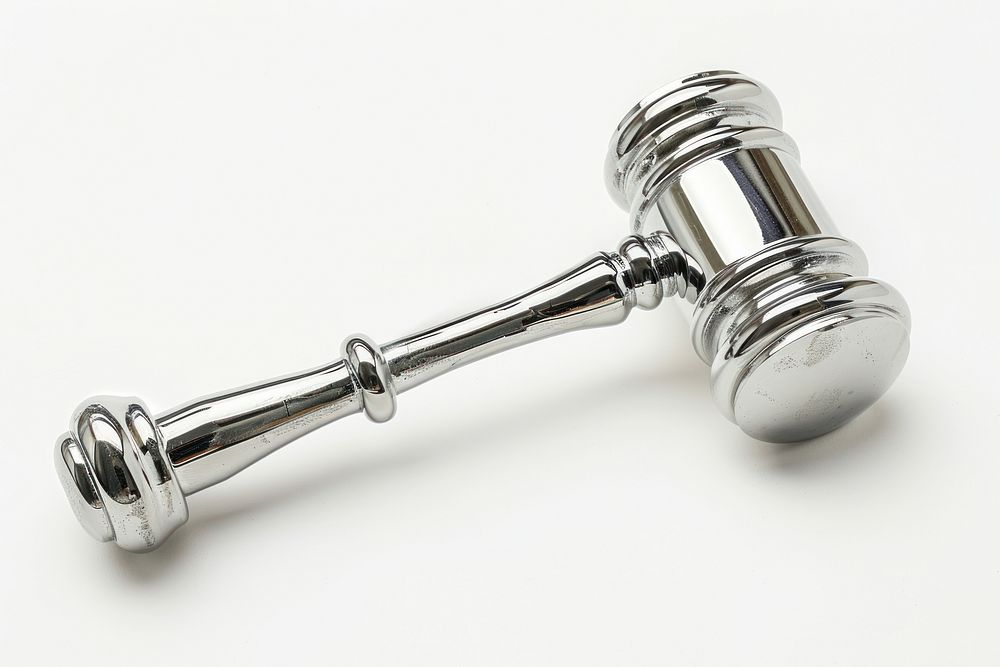 Shiny silver judge's gavel tool | Free Photo - rawpixel