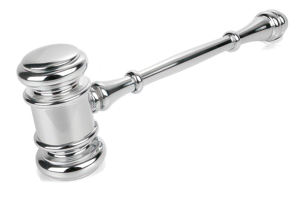 Shiny silver judge's gavel tool | Free Photo - rawpixel