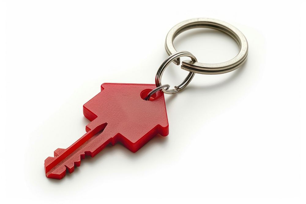 Red house-shaped keychain | Free Photo - rawpixel