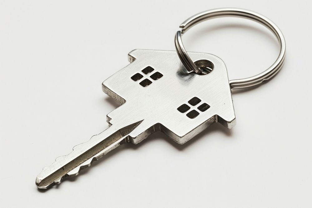 House-shaped keychain for home. | Premium Photo - rawpixel