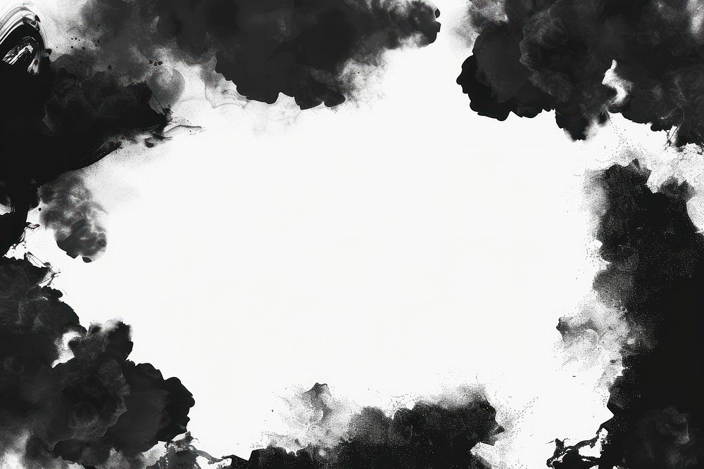 Abstract black smoke border illustration | Free Photo Illustration ...