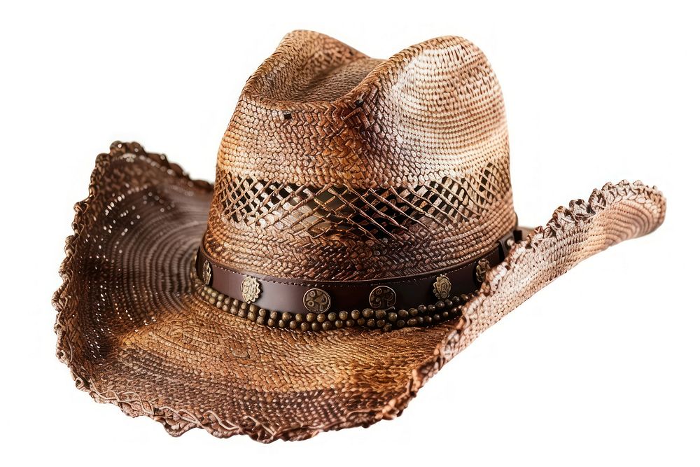 Stylish woven cowboy hat | Free Photo - rawpixel