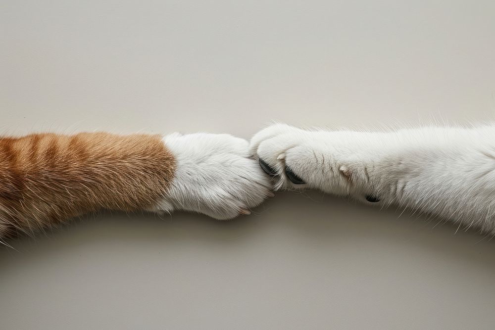 Dog paw shaking cat electronics | Free Photo - rawpixel