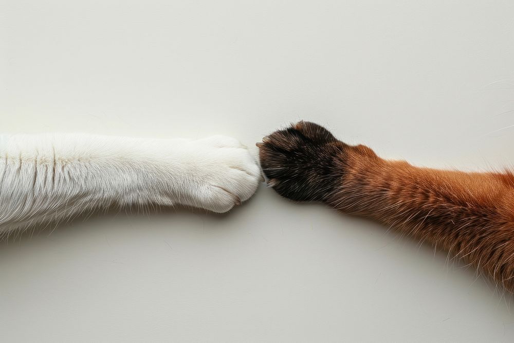 Dog paw shaking cat electronics | Free Photo - rawpixel