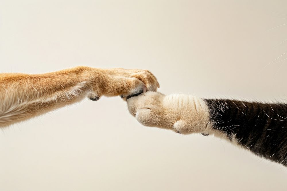 Dog paw shaking cat electronics | Free Photo - rawpixel