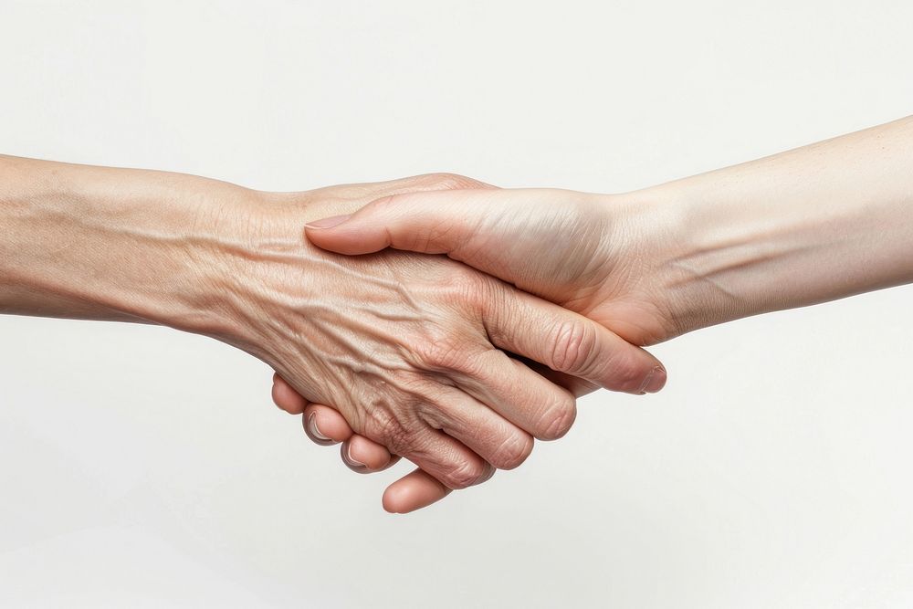 Disable hand hand shaking hand | Free Photo - rawpixel