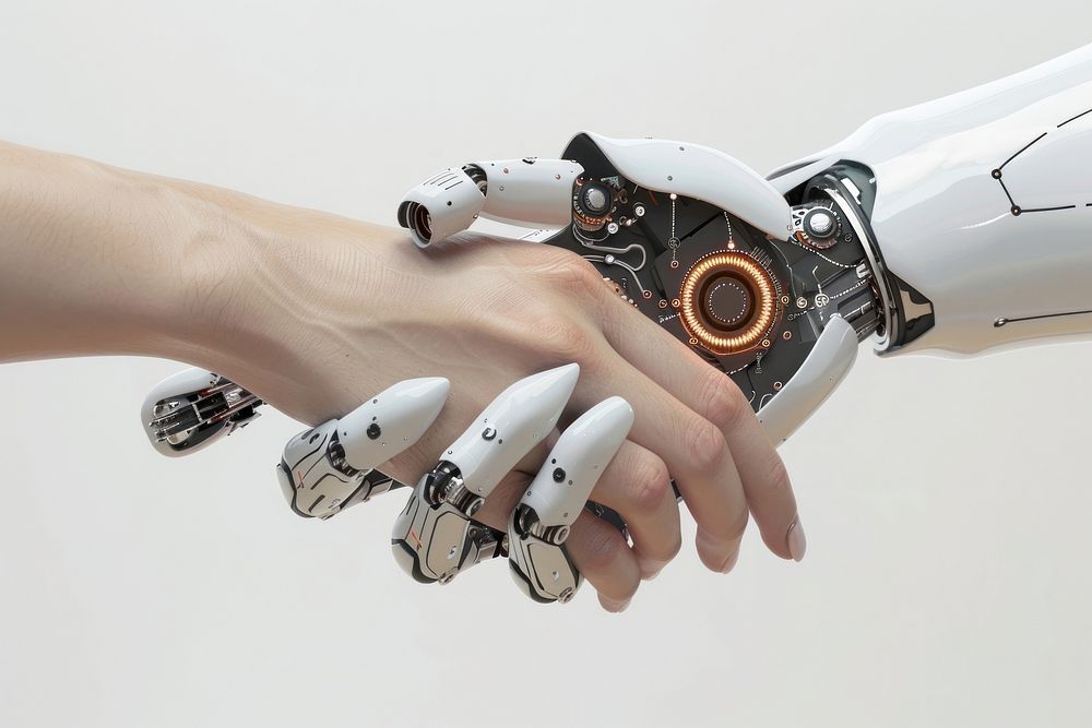 Robot hand shaking hand human | Free Photo - rawpixel