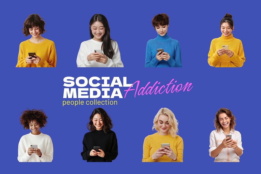 Diverse women using phones design | Free Photo - rawpixel