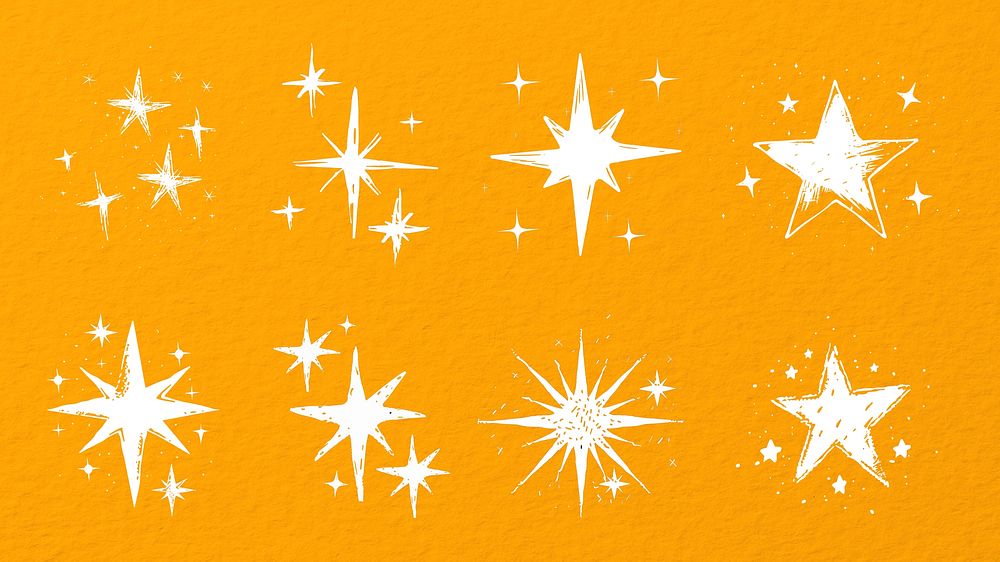 Doodle sparkle star effect element | Free Photo - rawpixel