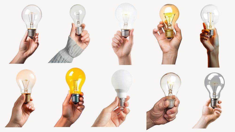 Hand holding light bulb element | Free Photo - rawpixel