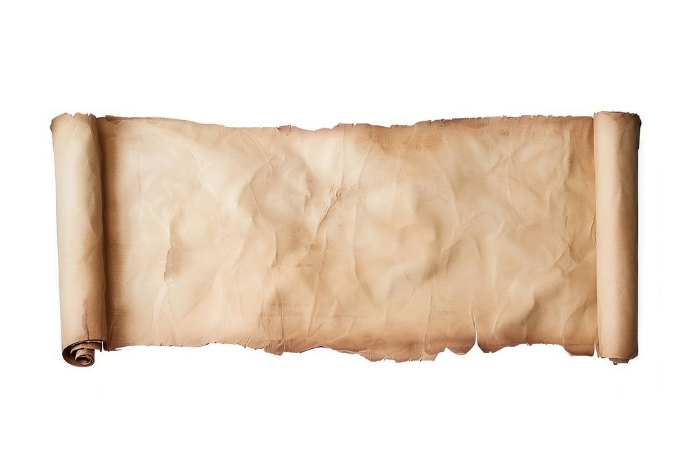 Antique parchment scroll isolated | Free Photo - rawpixel