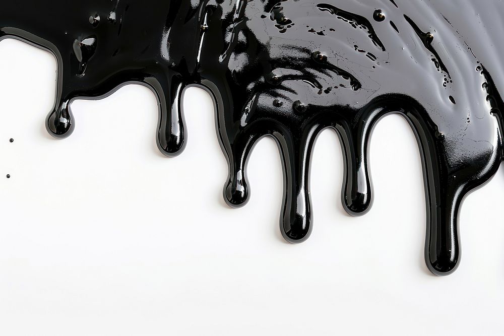 Black paint dripping abstract art | Free Photo - rawpixel