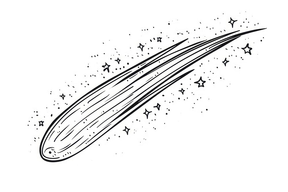 Comet space art astronomy. | Free Photo Illustration - rawpixel