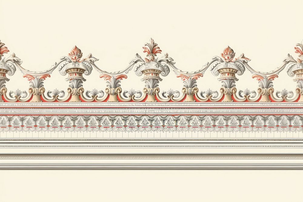 Ornate classical architectural border | Free Photo Illustration - rawpixel