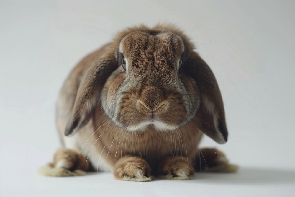 Adorable brown lop-eared rabbit | Free Photo - rawpixel