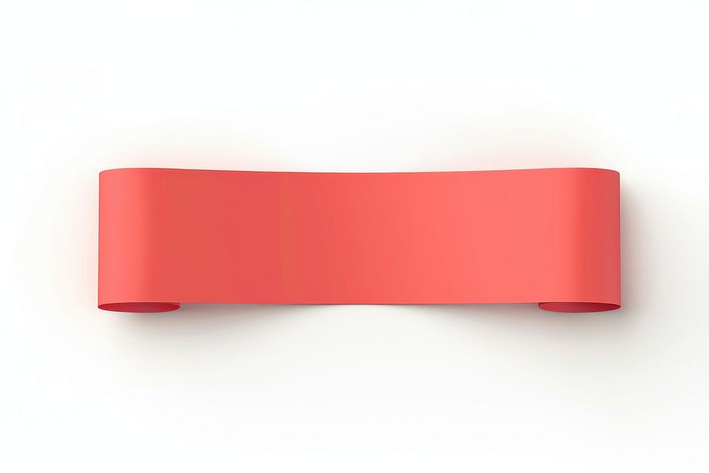 Red ribbon banner isolated design | Free Photo Illustration - rawpixel