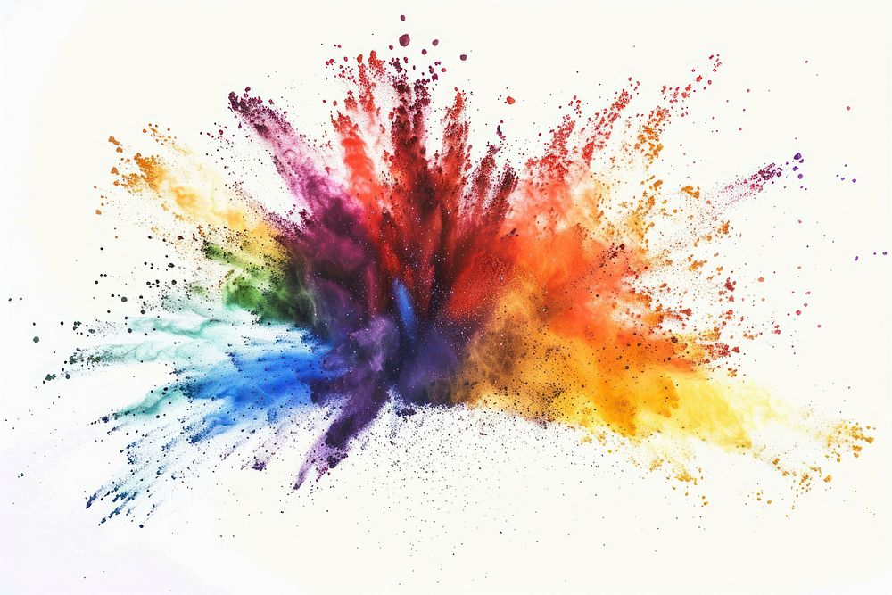 Vibrant colorful paint explosion art | Free Photo - rawpixel