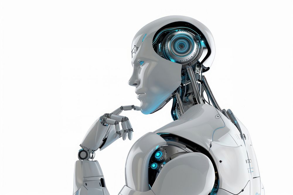 Futuristic thinking humanoid robot technology | Free Photo - rawpixel