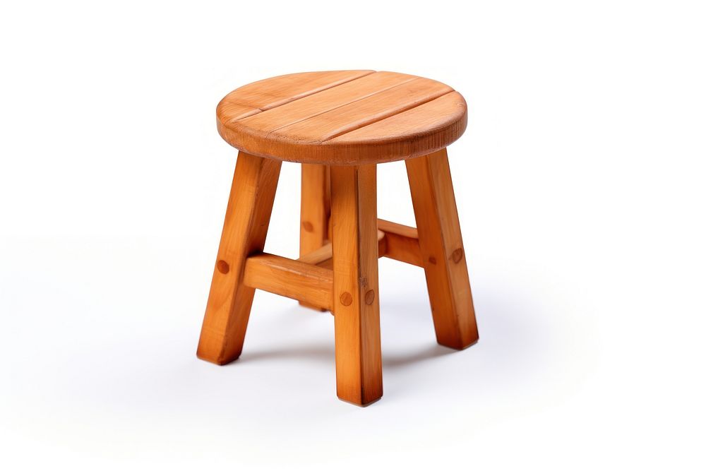 Wooden stool furniture chair table. | Free Photo - rawpixel
