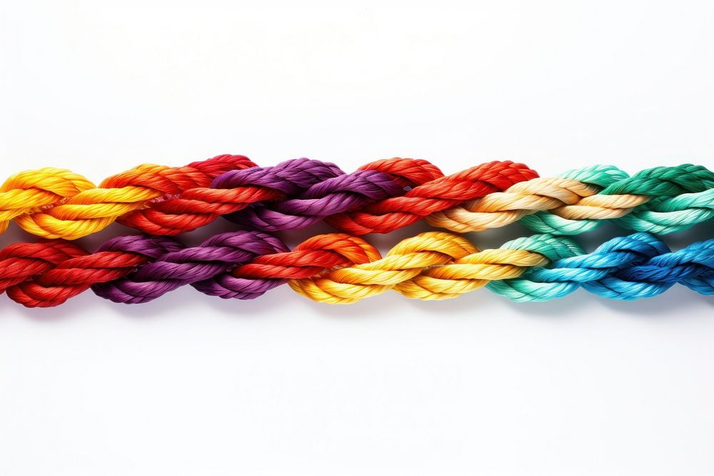 Colorful intertwined braided ropes | Free Photo - rawpixel