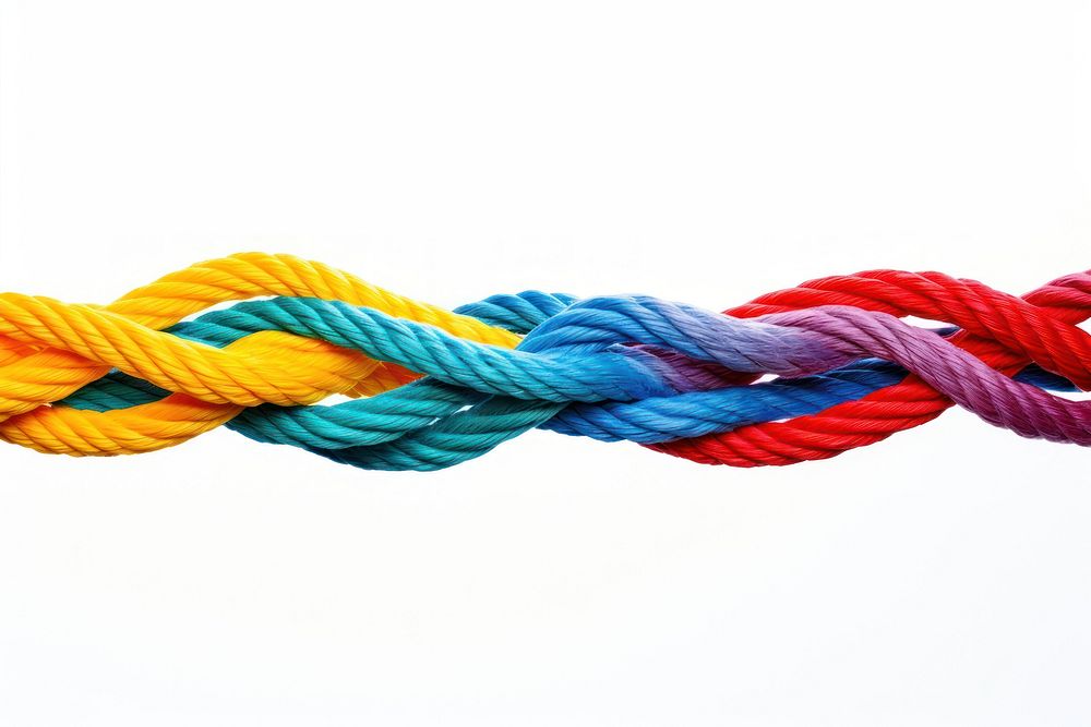 Colorful intertwined braided ropes | Free Photo - rawpixel