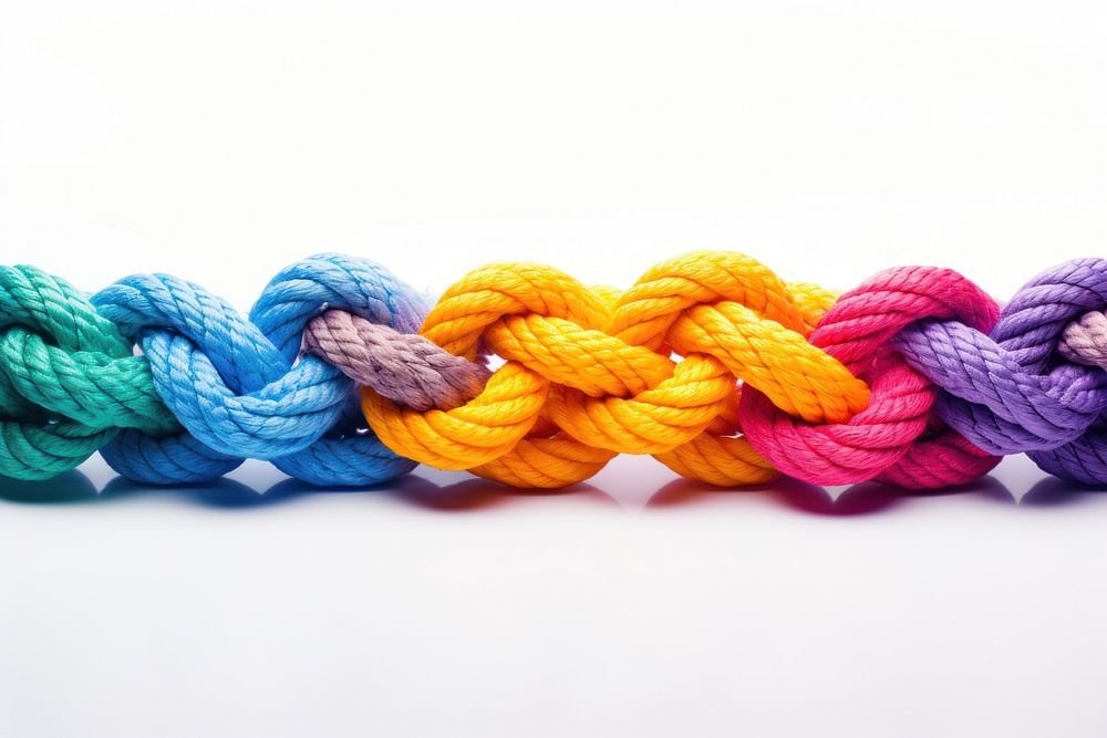 Colorful intertwined braided rope pattern | Free Photo - rawpixel