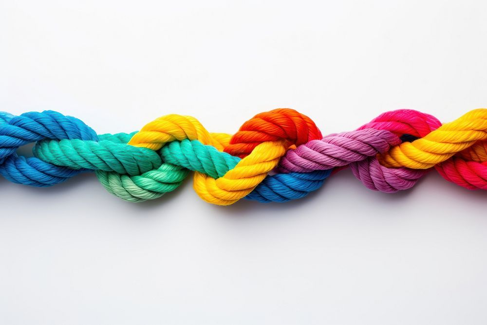 Colorful intertwined braided rope | Free Photo - rawpixel