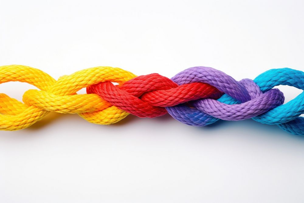Colorful braided rope intertwined | Free Photo - rawpixel