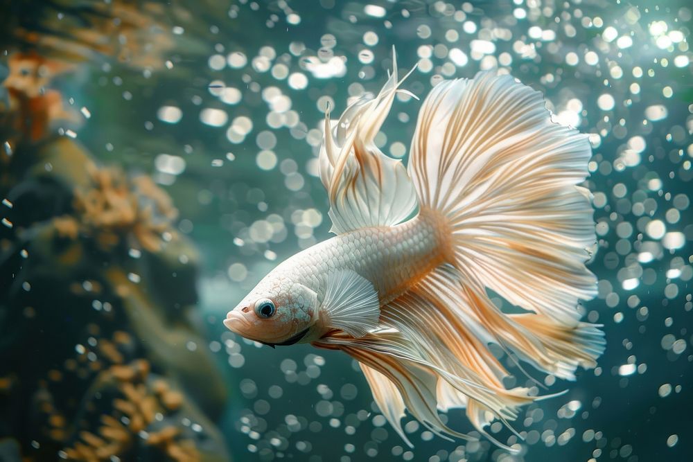 Elegant Betta fish underwater scene | Free Photo - rawpixel