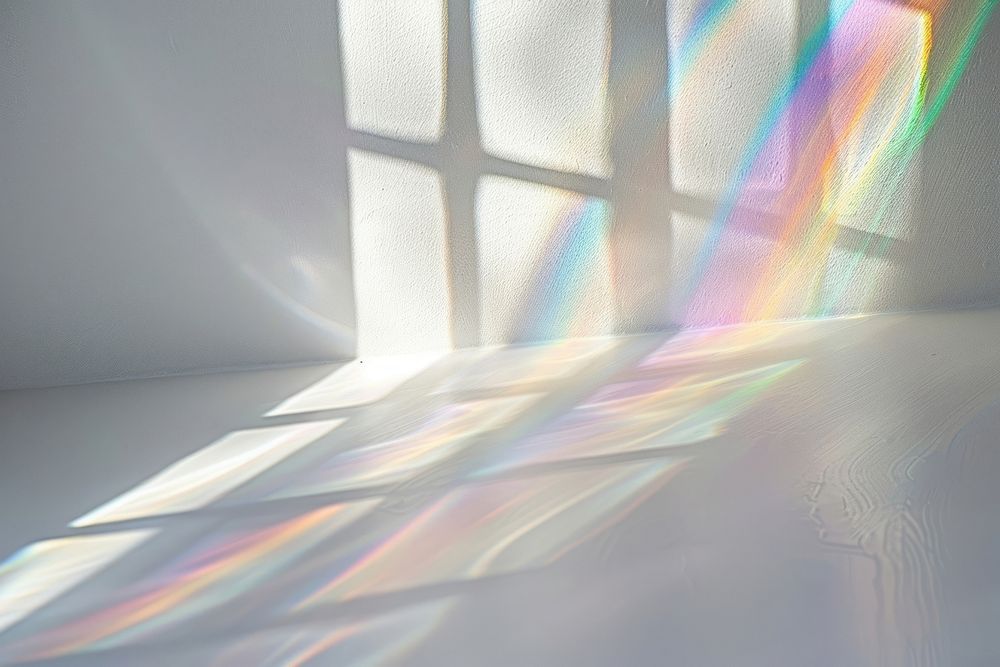 Rainbow light through window | Free Photo - rawpixel