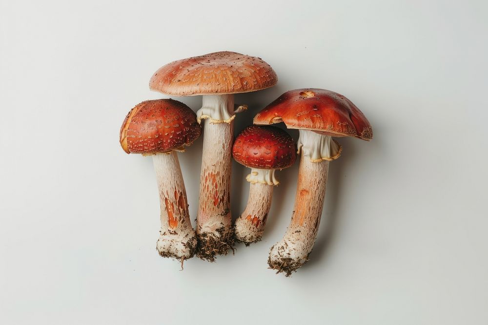 Fresh wild red mushrooms collection | Free Photo - rawpixel