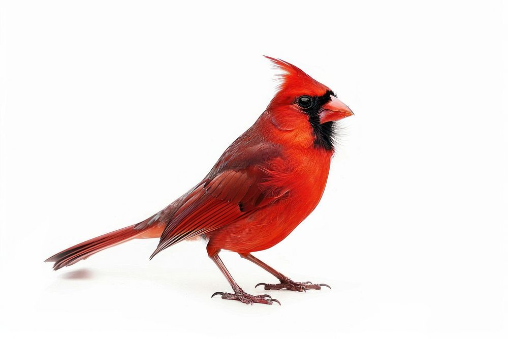 Vibrant red cardinal bird photo | Premium Photo - rawpixel