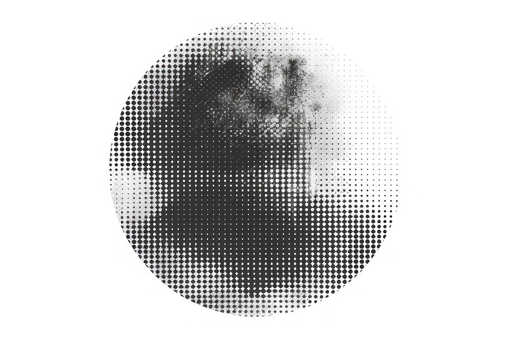 Abstract dotted circular portrait | Free Photo Illustration - rawpixel