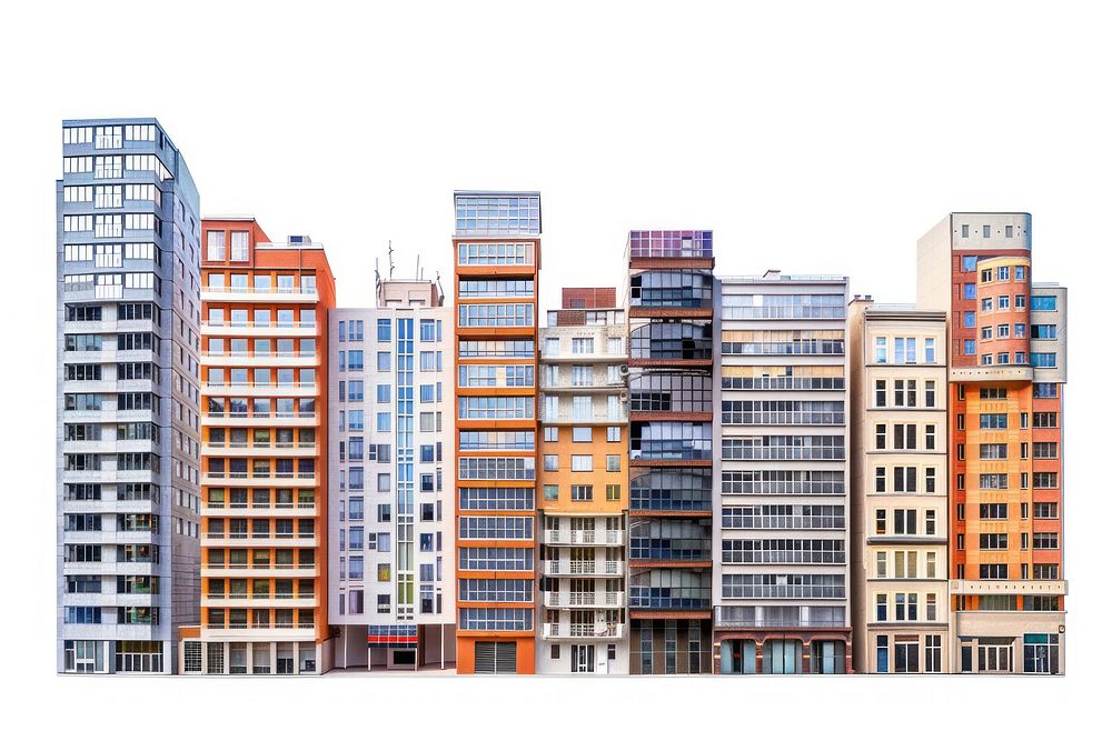 Modern urban residential buildings skyline | Free Photo - rawpixel