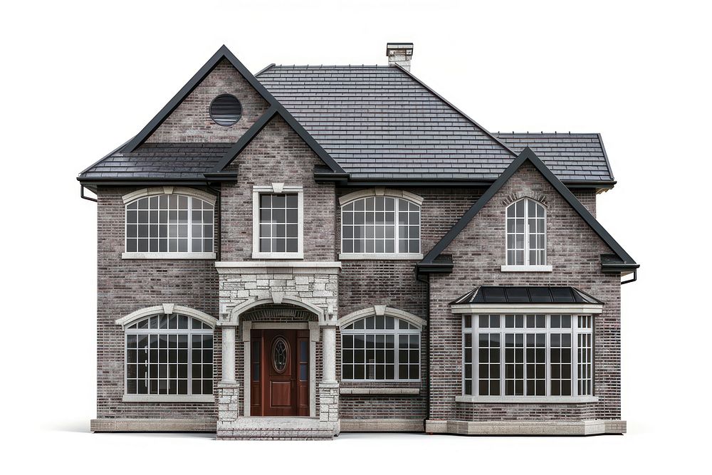 Elegant modern brick house | Free Photo - rawpixel