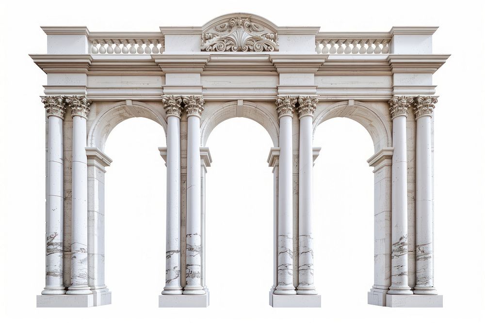 Elegant marble archway architecture | Free Photo - rawpixel